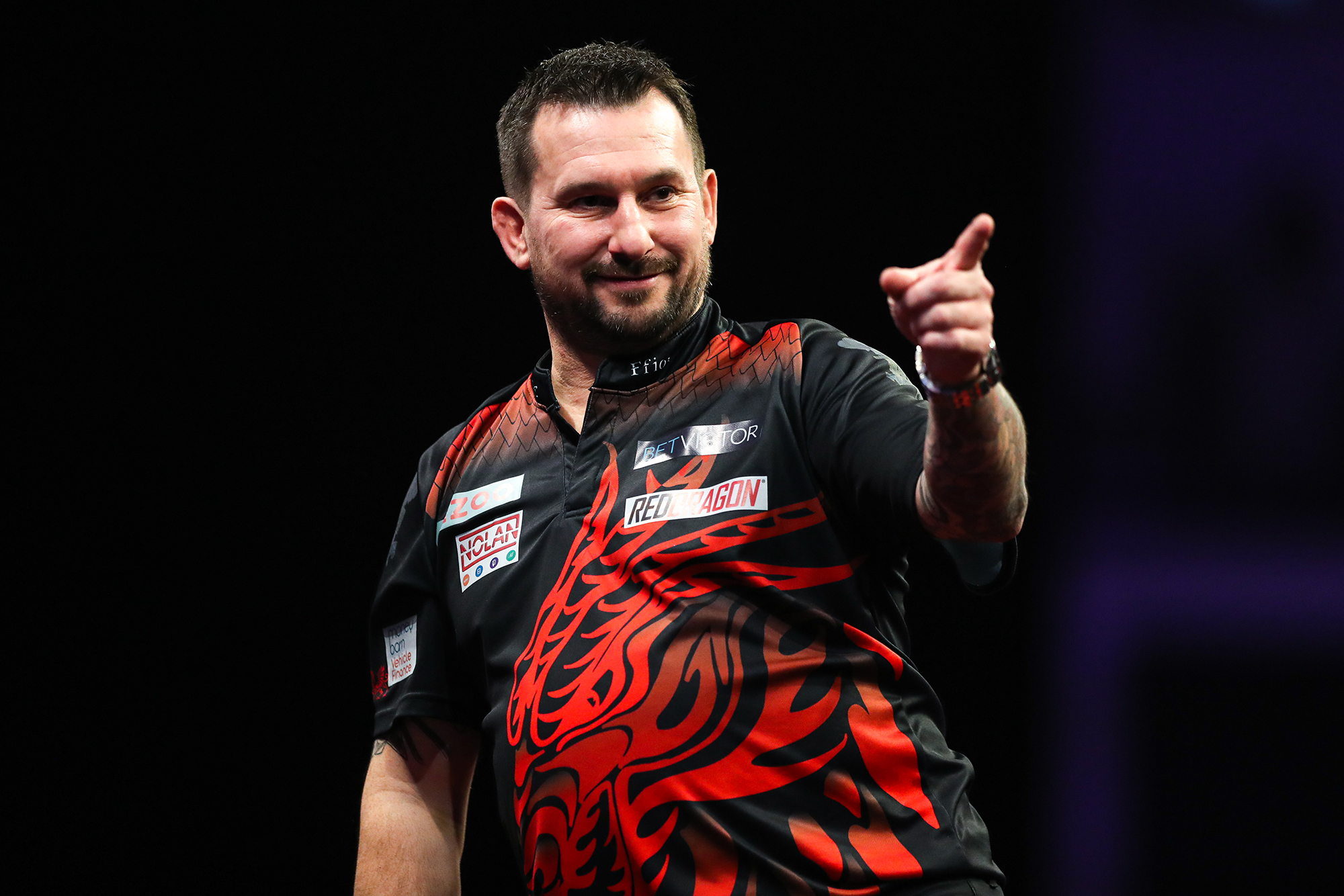 Clayton Conquers Spirited Barry in Belgium | Darts World Magazine
