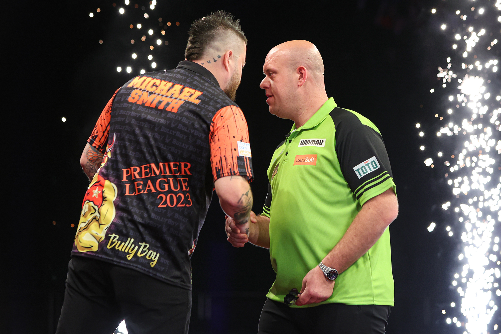 Smith and MVG In Sheffield | Darts World Magazine